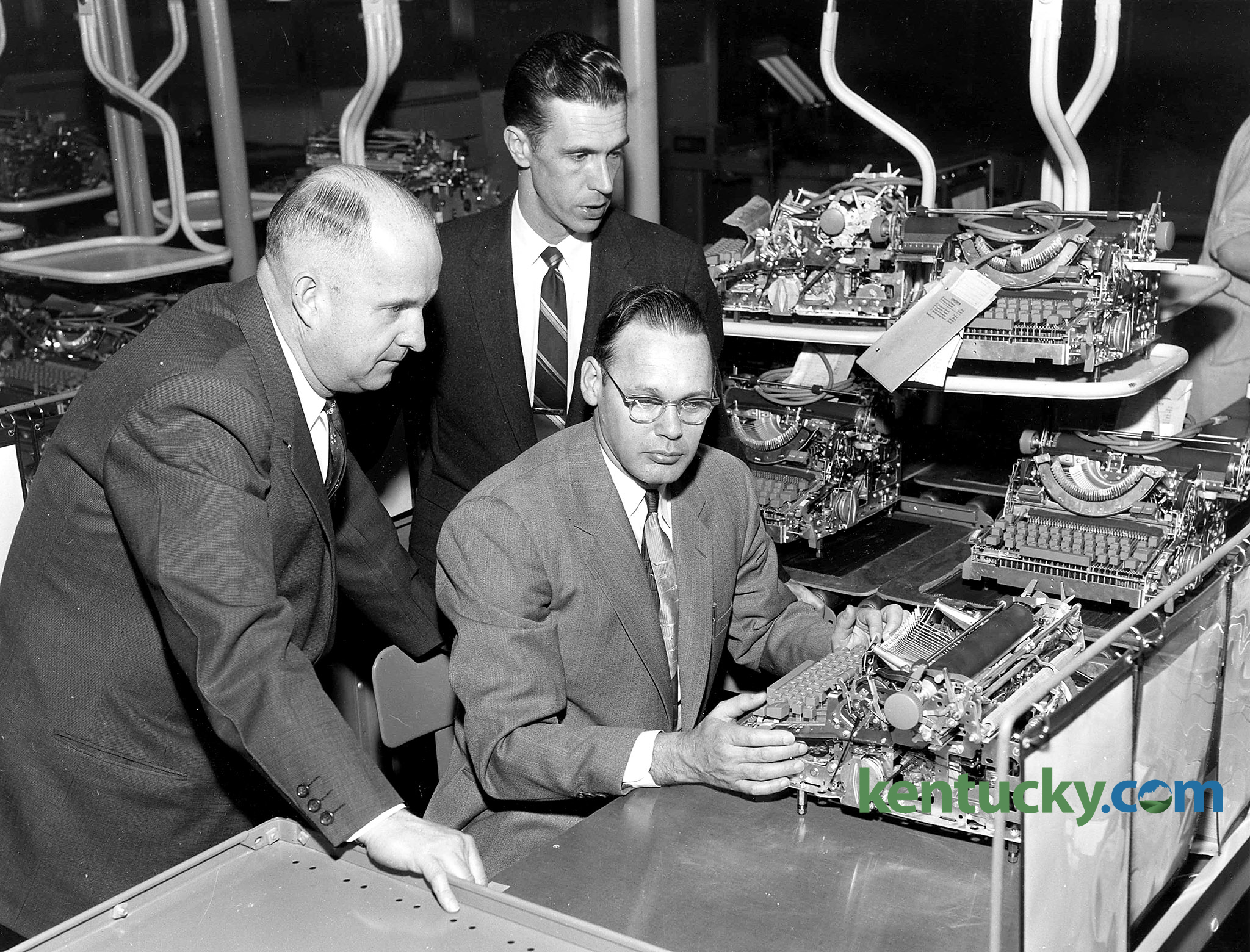 One of IBM’s first typewriters, 1956 | Kentucky Photo Archive