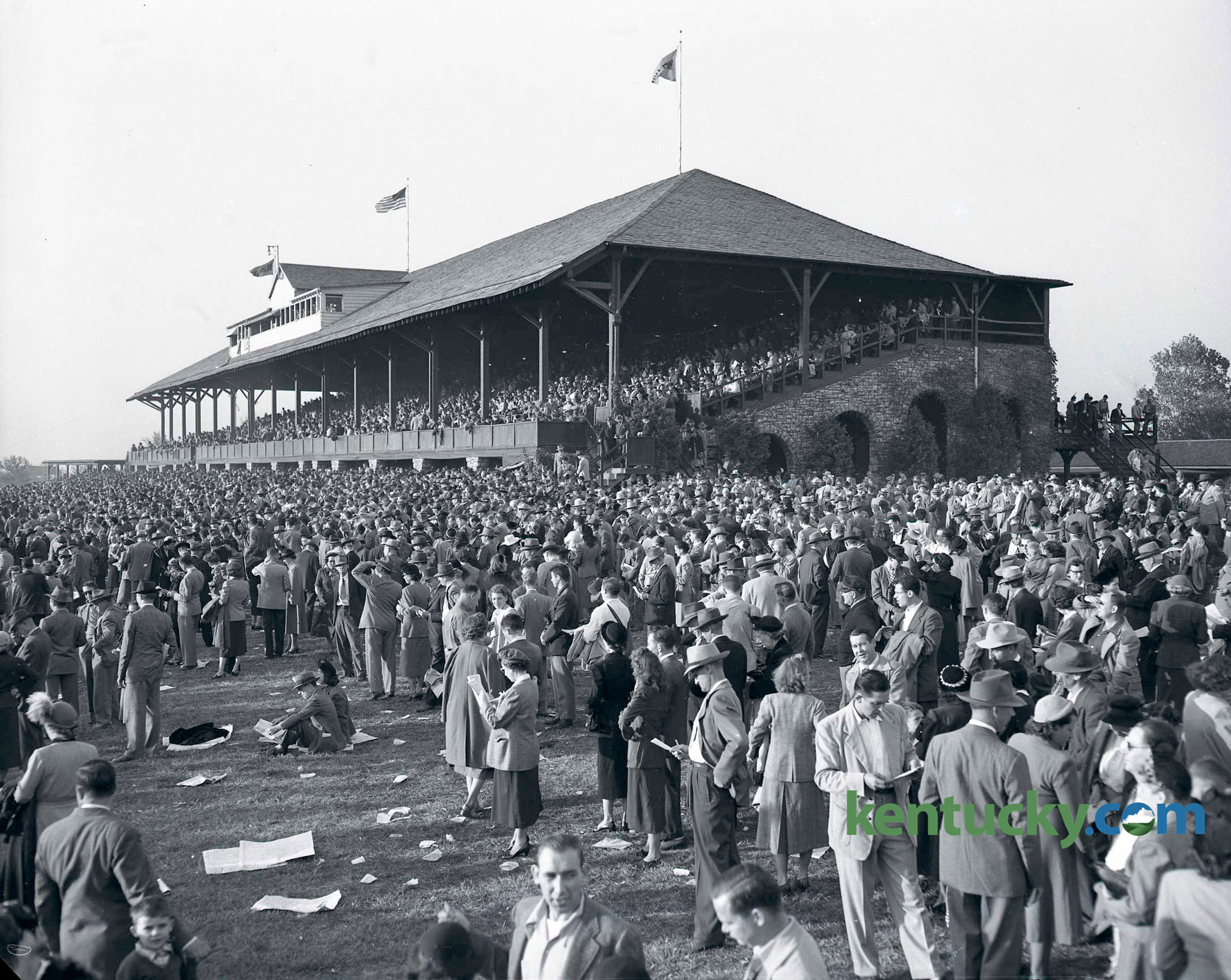 Keeneland Fall Meet, 1949 | Kentucky Photo Archive