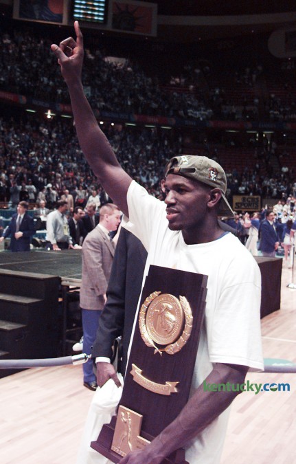 UK basketball’s Tony Delk, 1996 | Kentucky Photo Archive