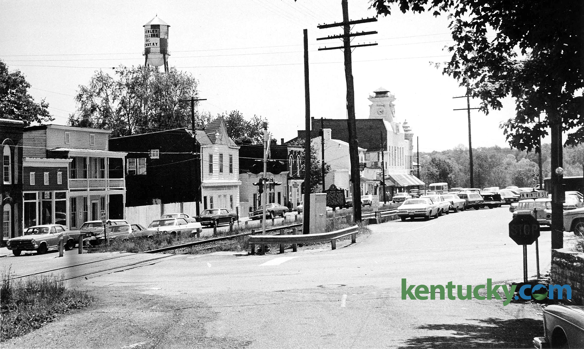 Downtown Midway, 1974 | Kentucky Photo Archive