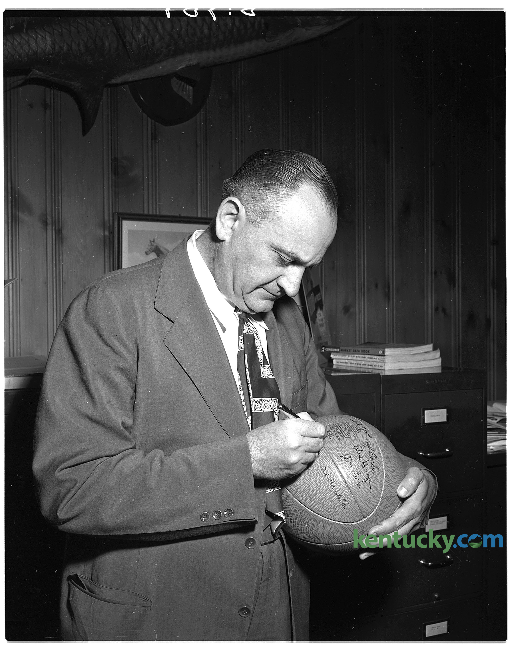 Adolph Rupp, 1949 | Kentucky Photo Archive