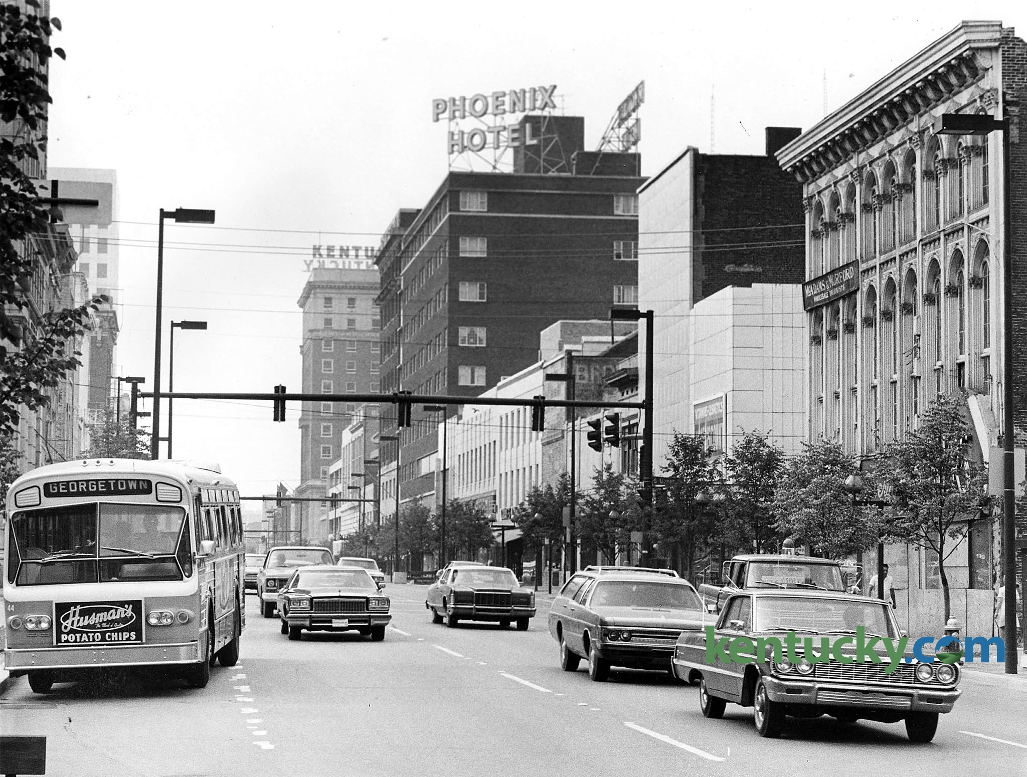 Main Street in Lexington, 1976 | Kentucky Photo Archive
