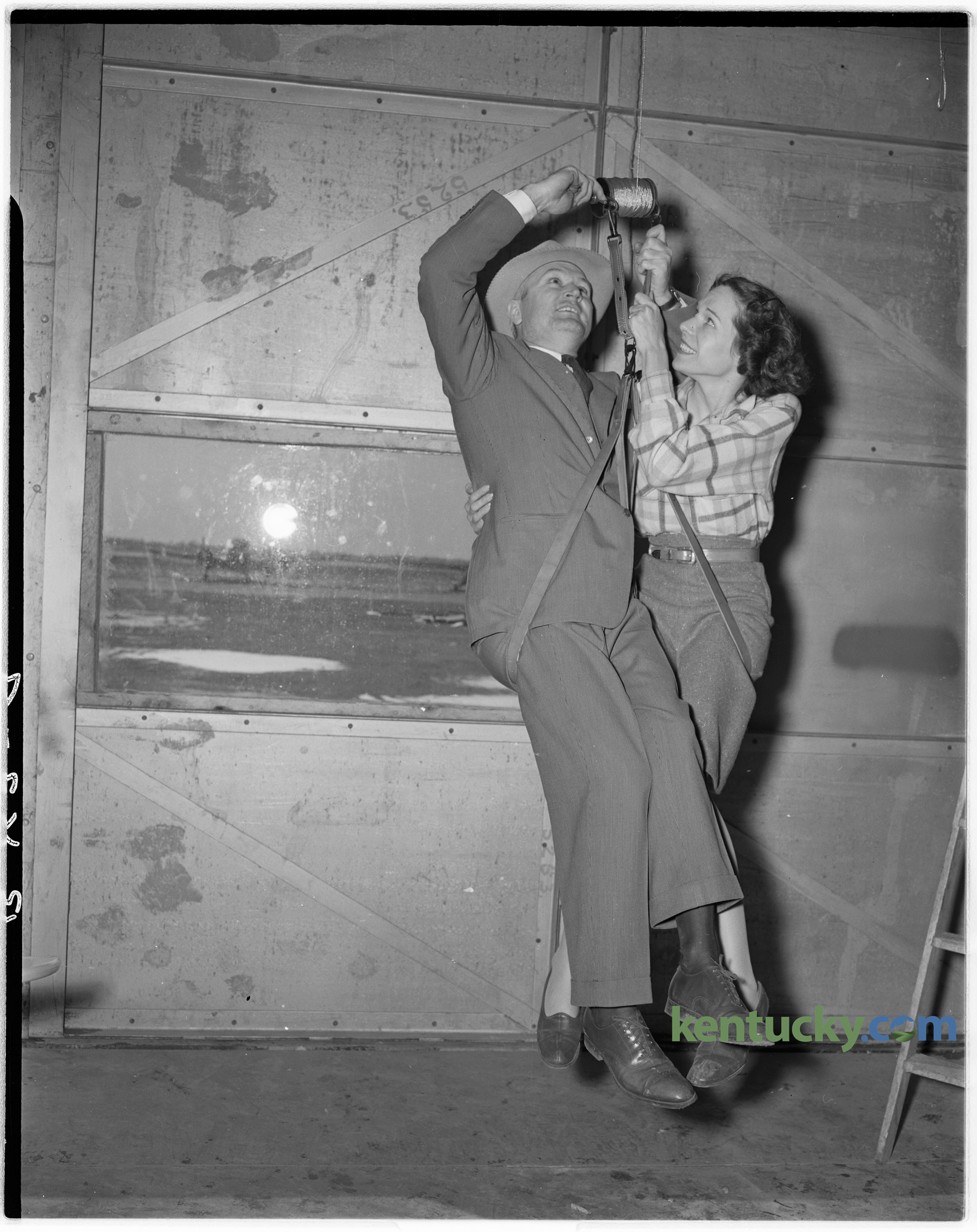 Personal fire escape, 1947 | Kentucky Photo Archive