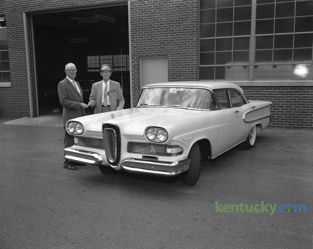 First Ford Edsel sold in Lexington, 1957 | Kentucky Photo Archive
