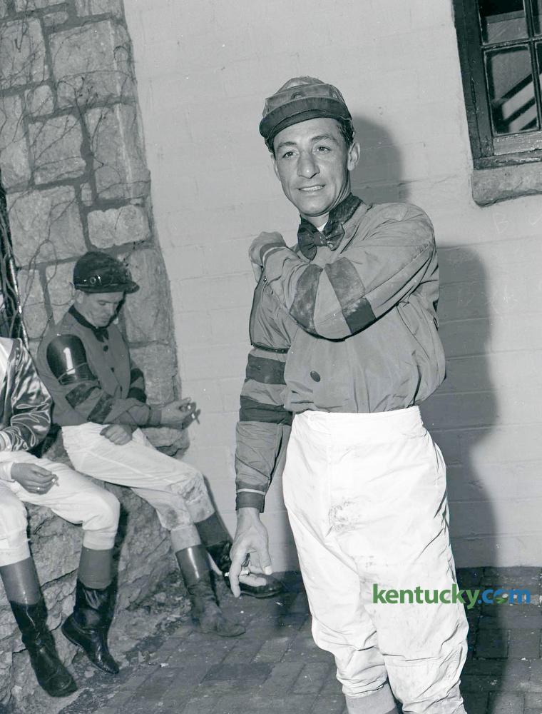 Eddie Arcaro at Keeneland, April 1953 | Kentucky Photo Archive
