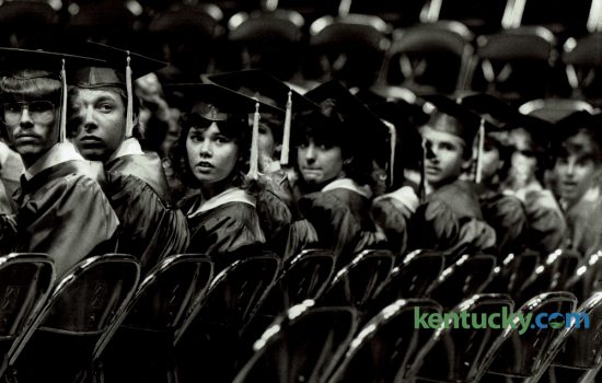 Tates Creek High School graduation, 1986 | Kentucky Photo Archive
