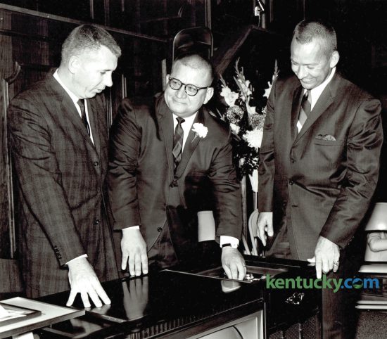 Rev. Wayne Smith at church dedication, 1964 | Kentucky Photo Archive