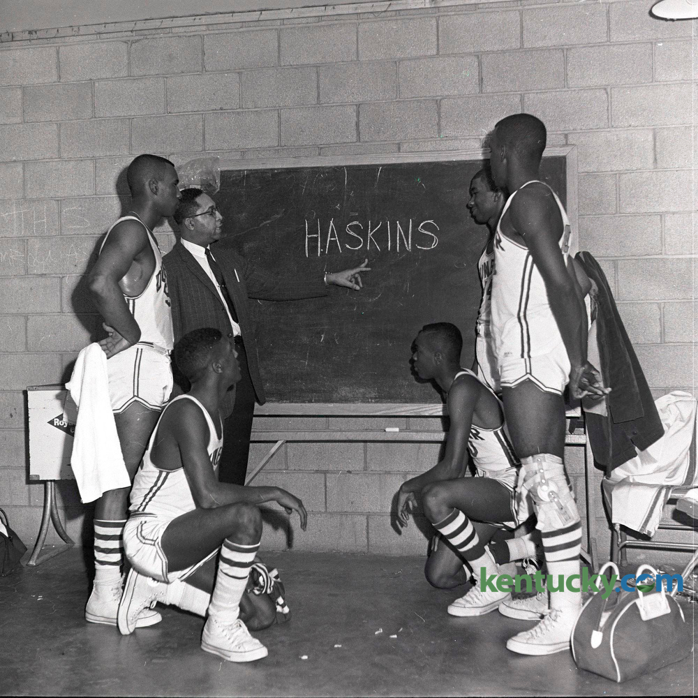 Dunbar Coach S.T. Roach, 1963 | Kentucky Photo Archive