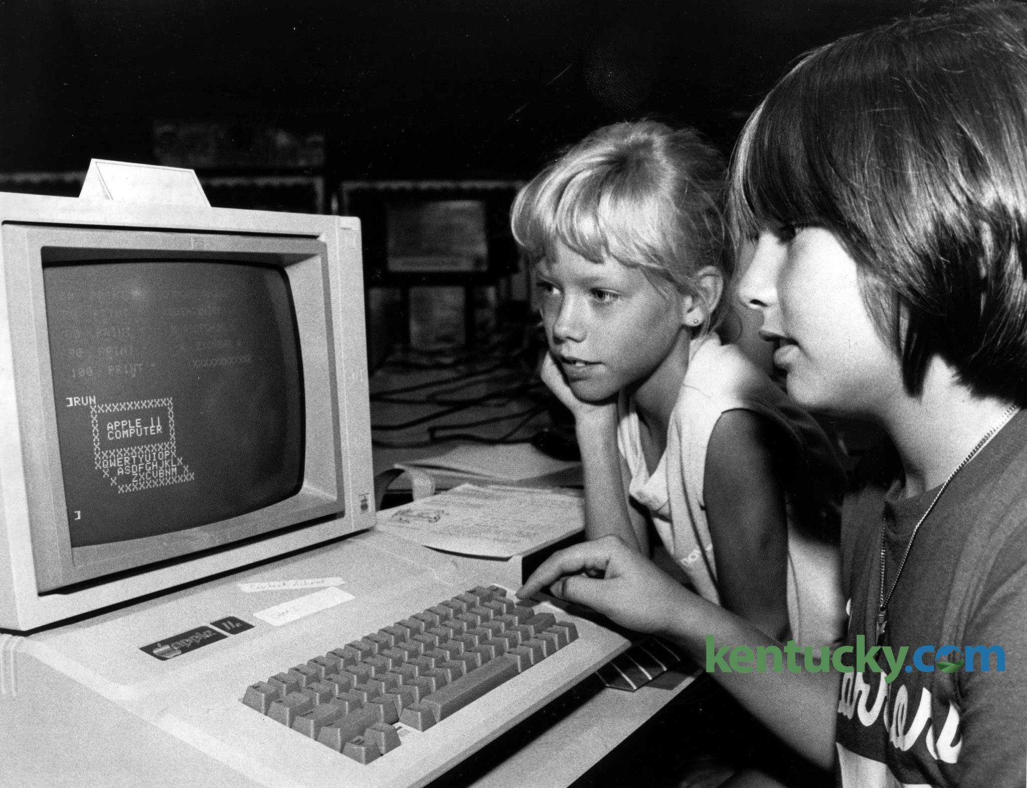 Summer computer camp, 1985 | Kentucky Photo Archive