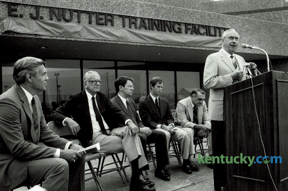 Nutter Center dedication, 1987 | Kentucky Photo Archive