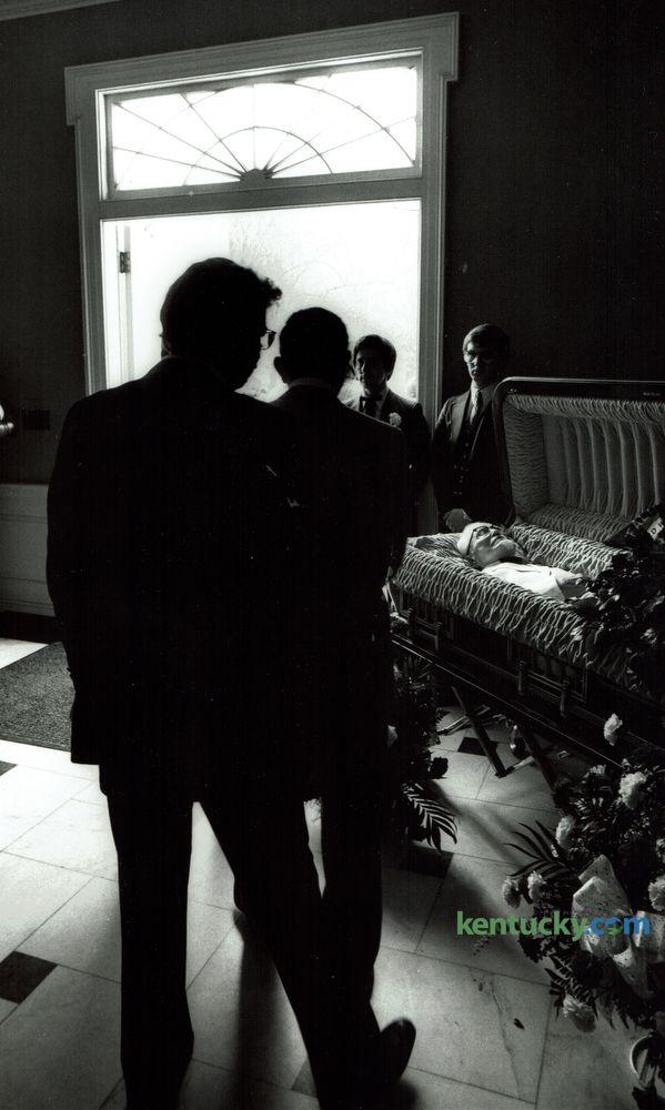 Colonel Harland Sanders funeral, 1980 | Kentucky Photo Archive