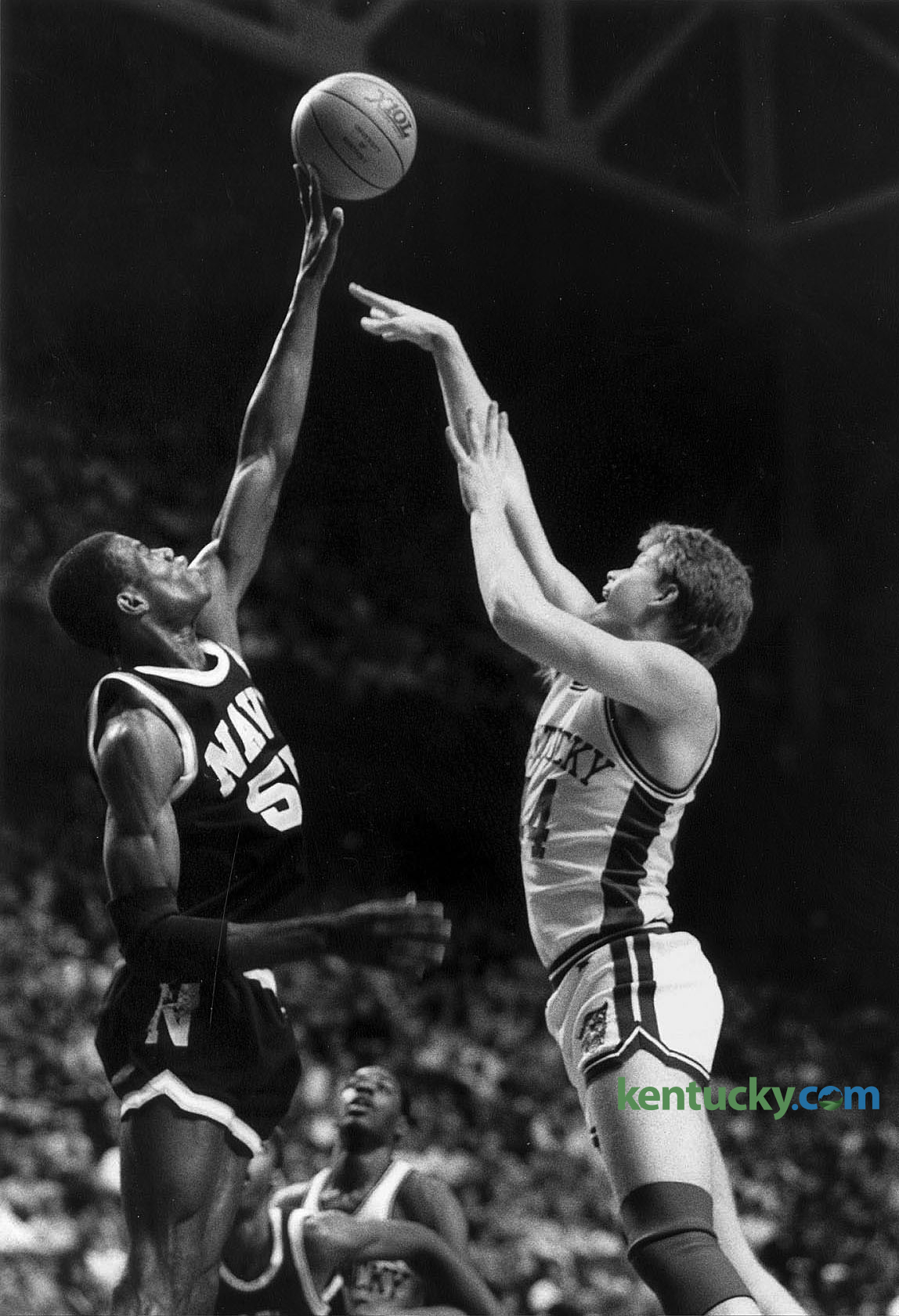 Navy’s David Robinson in record-breaking game at Rupp Arena, 1987 ...