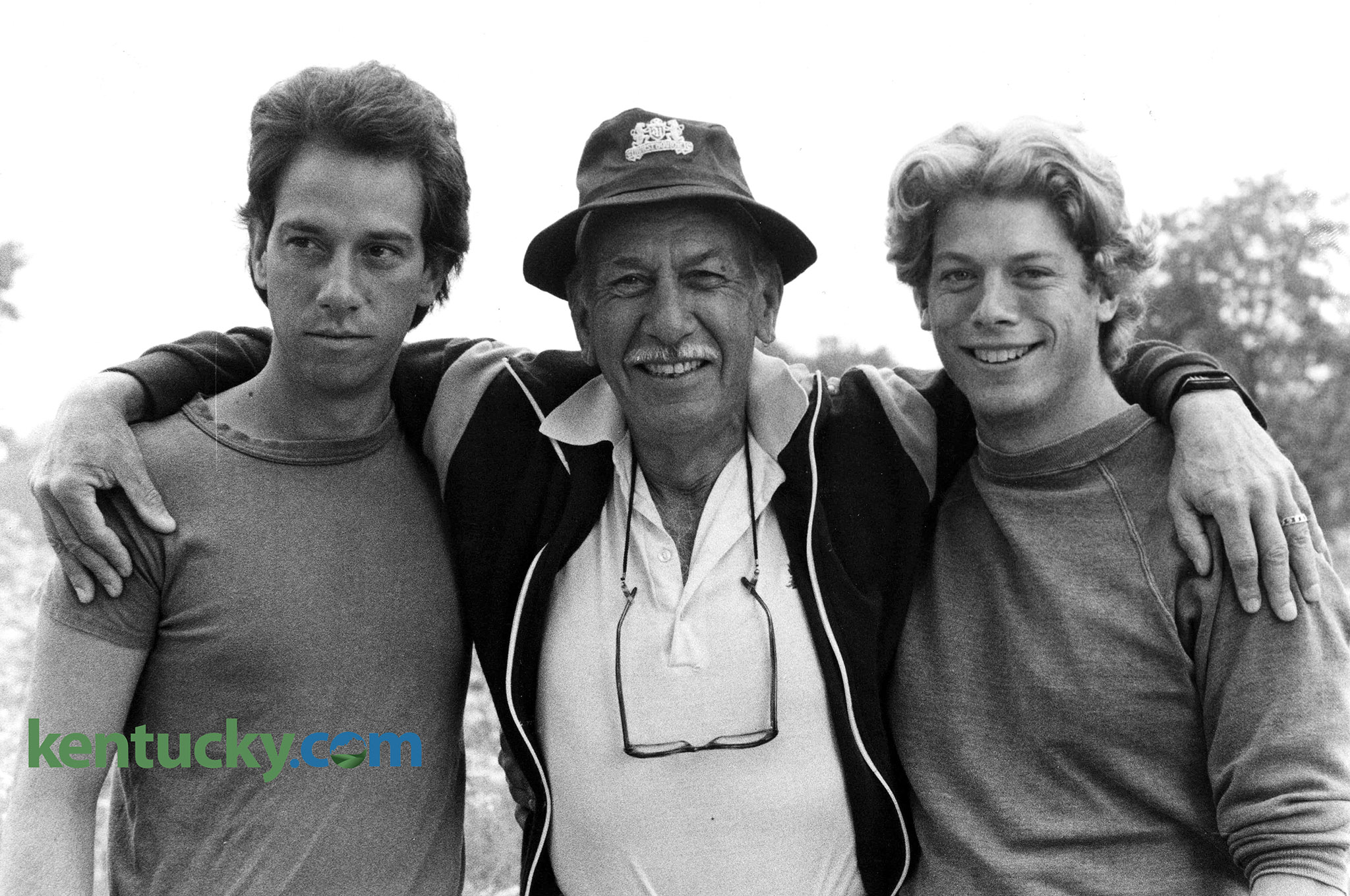 José Ferrer and sons filming in Kentucky, 1982 | Kentucky Photo Archive