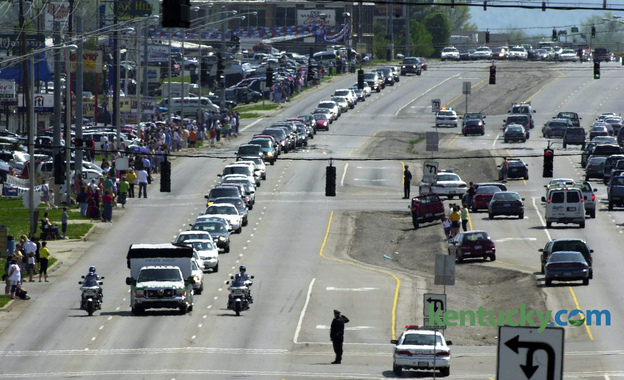 Pulaski County Sheriff Sam Catron’s funeral, 2002 | Kentucky Photo Archive