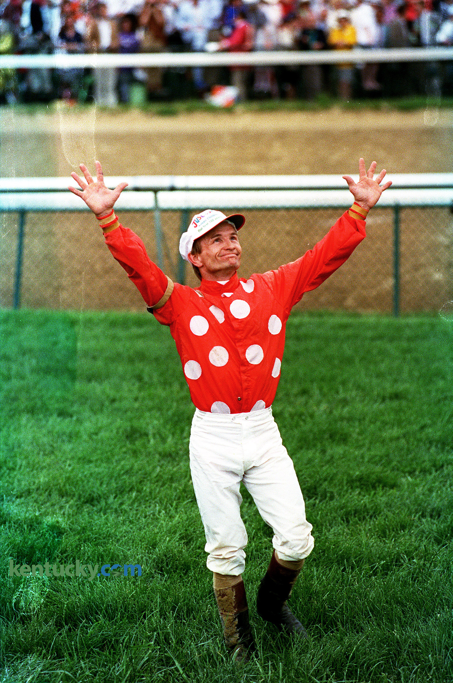Jockey Pat Day wins Kentucky Derby, 1992 | Kentucky Photo Archive